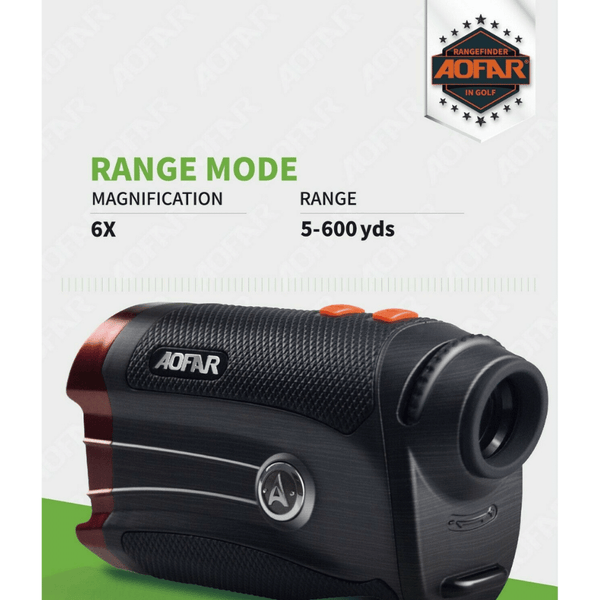 Golf Range Finder - Laser 600Y Slope on/off Flagpole Lock Vibration – Order