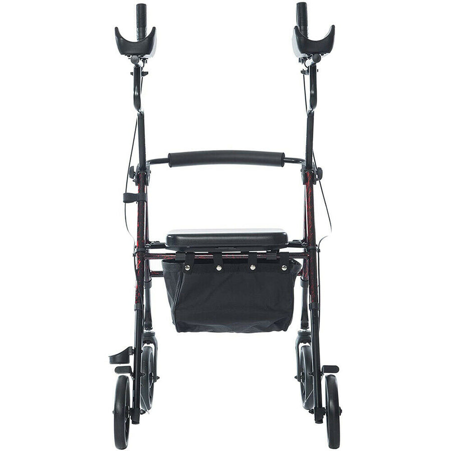 Upright Rollator Walker, Stand Up Rolling Walker with 8” Wheels – Order