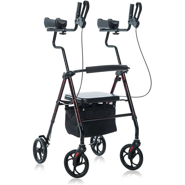 LightWeight Upright Rollator Walker w/ Seat – Order