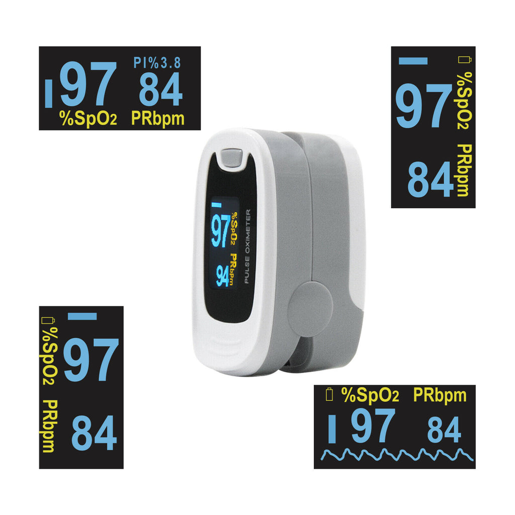 Finger Pulse Oximeter with SpO2 Monitor – Order