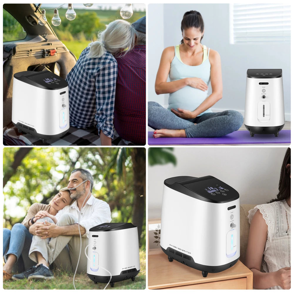 1-7L/Min Portable Home Oxygen Concentrator – Order